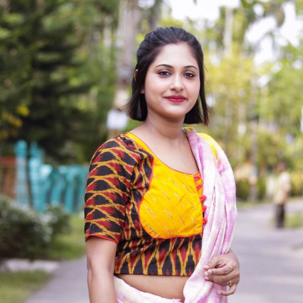 Ikkat blouse designs | Ikat blouse designs | Wear with saree