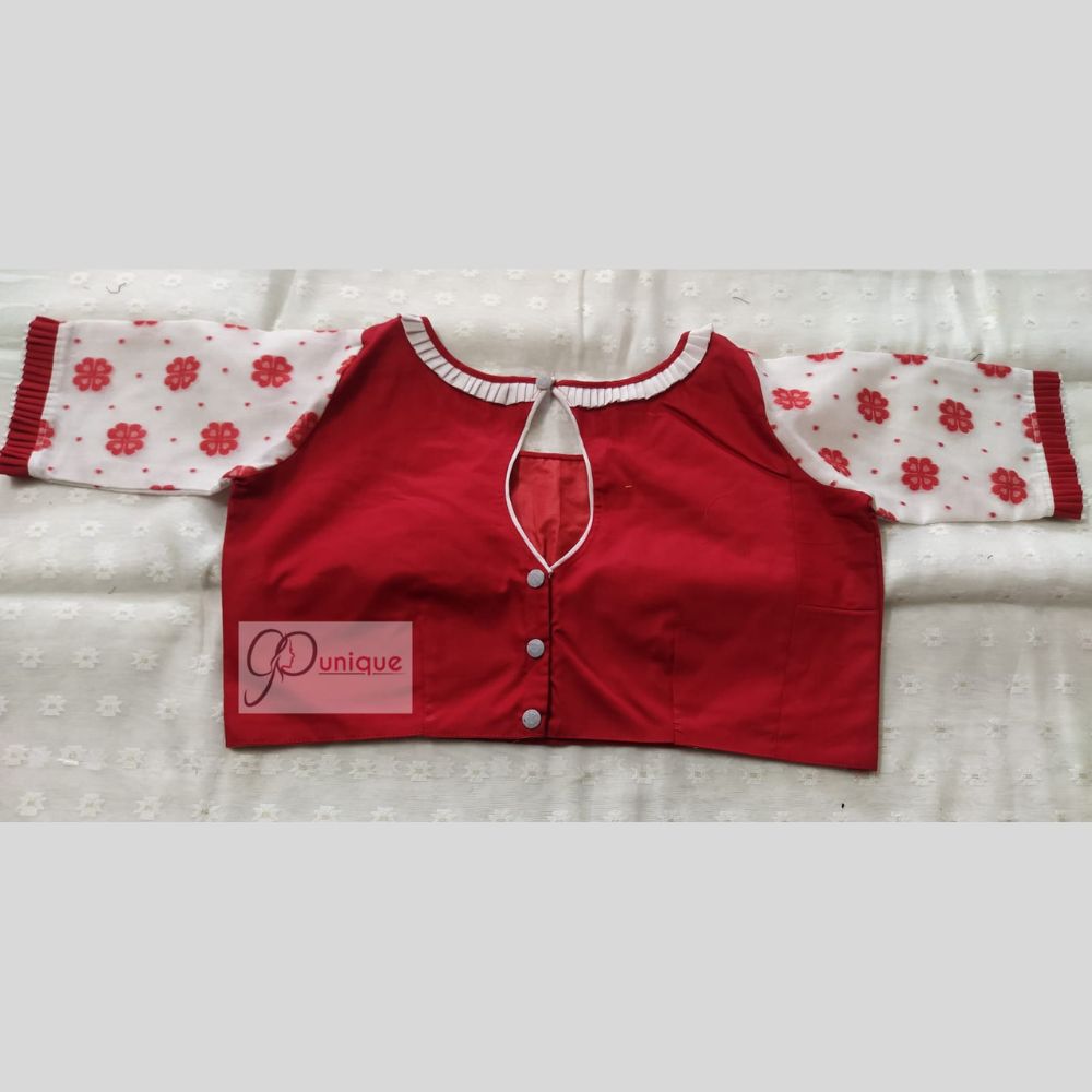 Dhakai Jamdani blouse | GoUnique