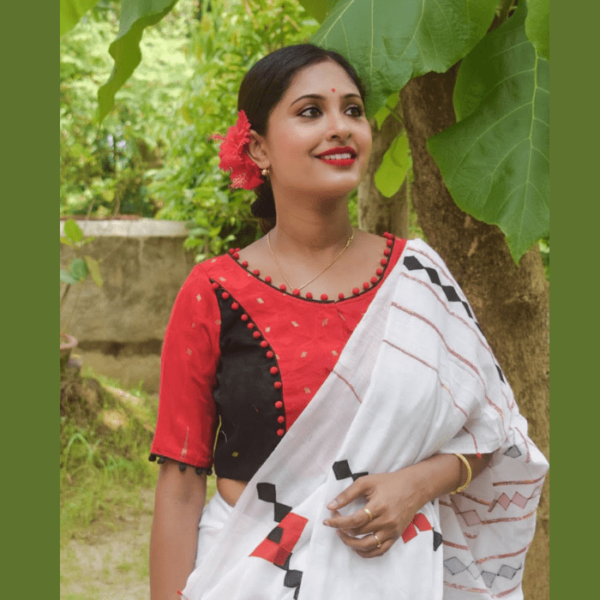 Dhakai Jamdani blouse | GoUnique