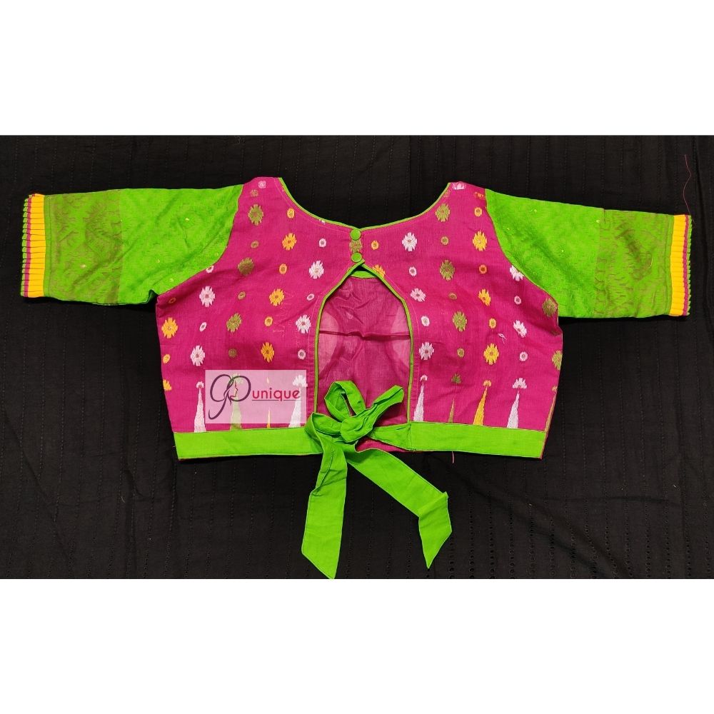 Dhakai Jamdani blouse | GoUnique