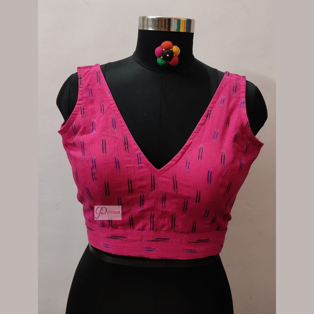 Ikkat blouse designs | Ikat blouse designs | Wear with saree