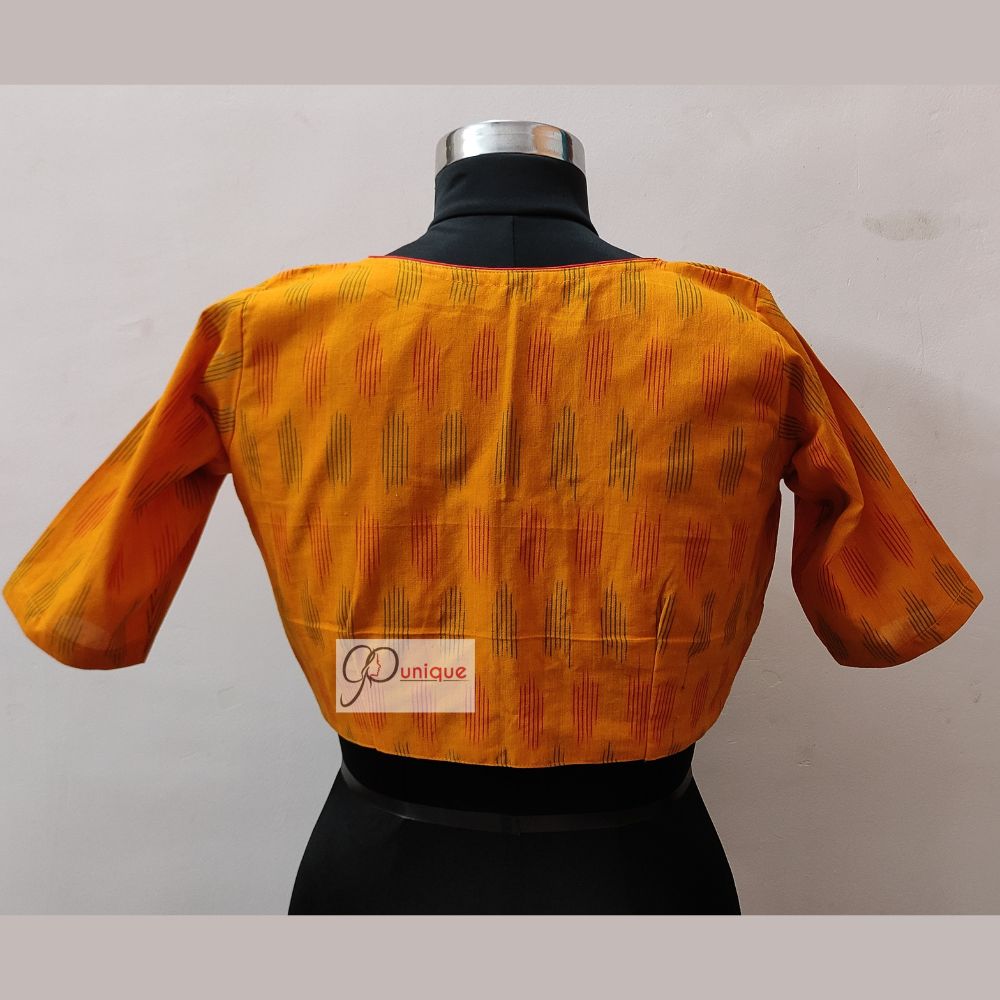 Ikkat blouse designs | Ikat blouse designs | Wear with saree